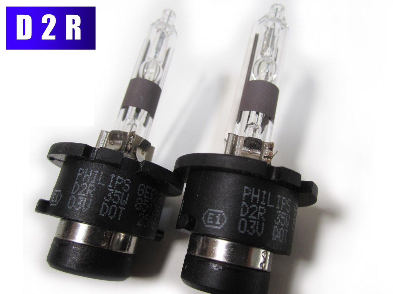 Philips D2R 85126 HID Xenon Bulbs 6000K OEM Replacement | eBay